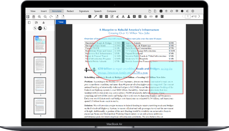 Document Annotation Tool | eViewer HTML5 | MS Technology