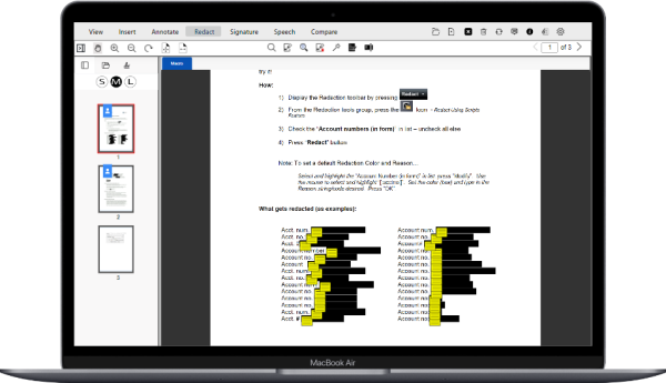 Document Redaction Tool Eviewer Ms Technology